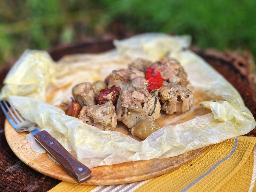 ΟΥΡΑ ΜΟΣΧΑΡΙΣΙΑ ΣΕ ΛΑΔΟΚΟΛΛΑ (video) - Meat & Grill Stories